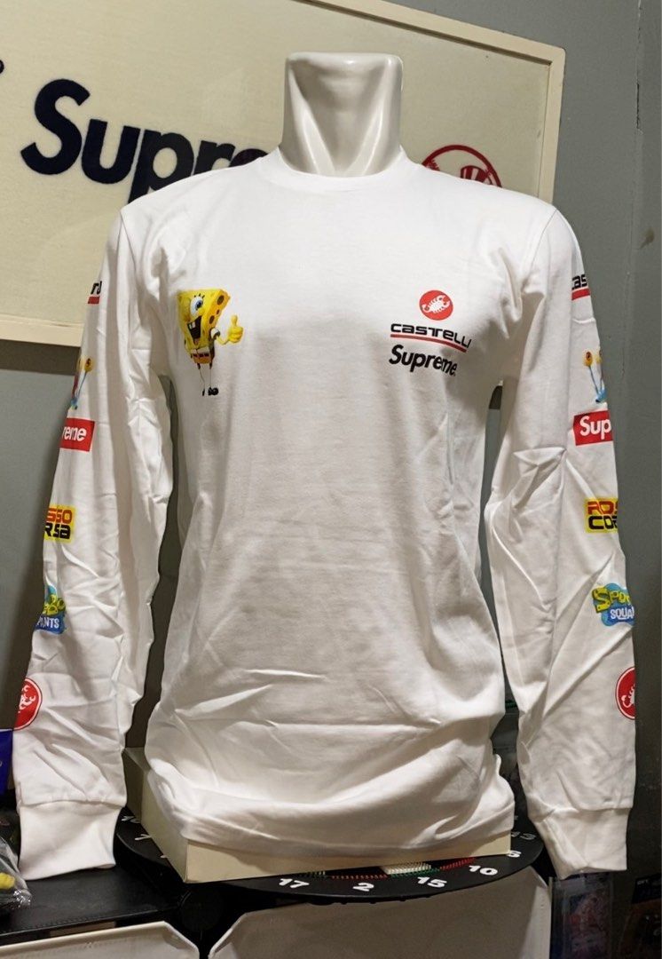 Supreme x spongebob SS25, Men's Fashion, Activewear on Carousell