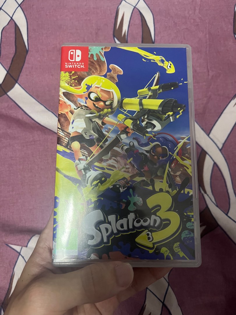 switch game Splatoon 3, Video Gaming, Video Games, Nintendo on Carousell
