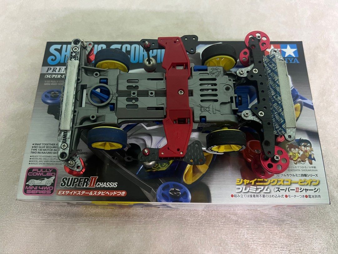 Tamiya Mini 4WD, Shining Scorpion, Hobbies & Toys, Toys & Games on ...