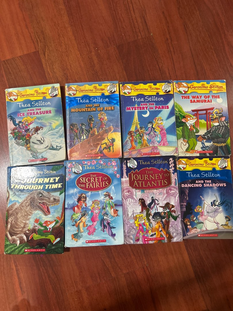 Thea Stilton Book Set - 8 Books, Hobbies & Toys, Books & Magazines ...