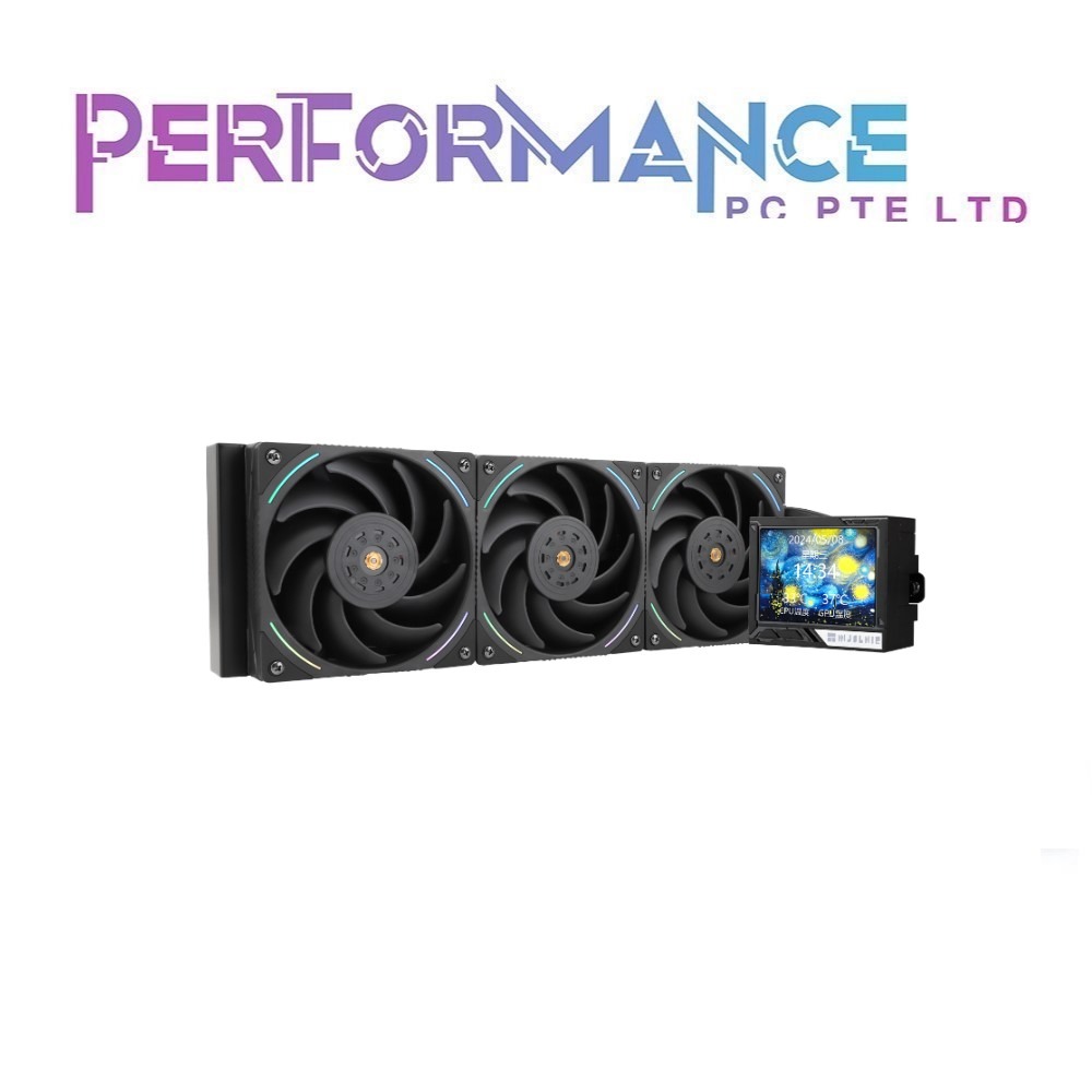 THERMALRIGHT MJOLNIR VISION 360 BLACK/WHITE ARGB NO FAN/FAN AIO COOLER ...