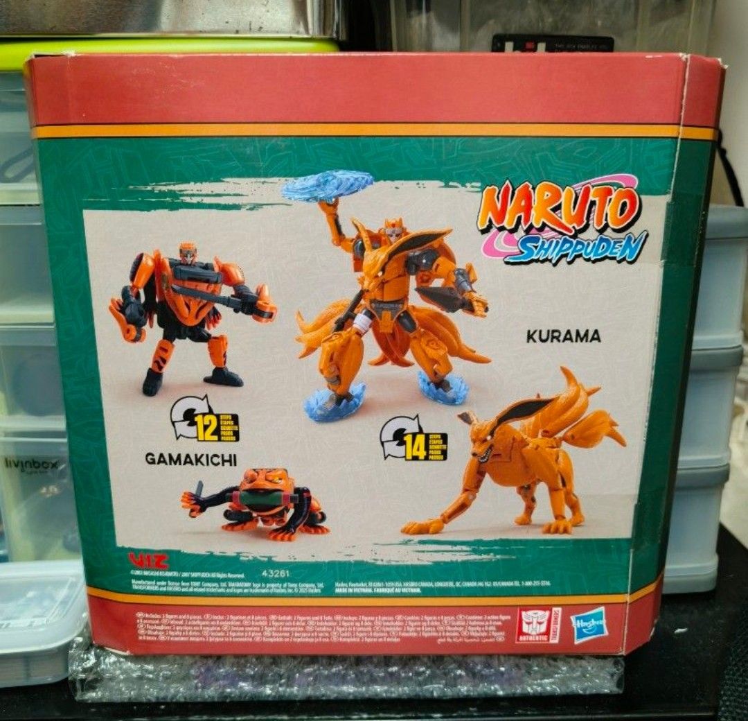 Transformers Crossover Naruto Shippuden NEW, Hobbies & Toys, Toys ...