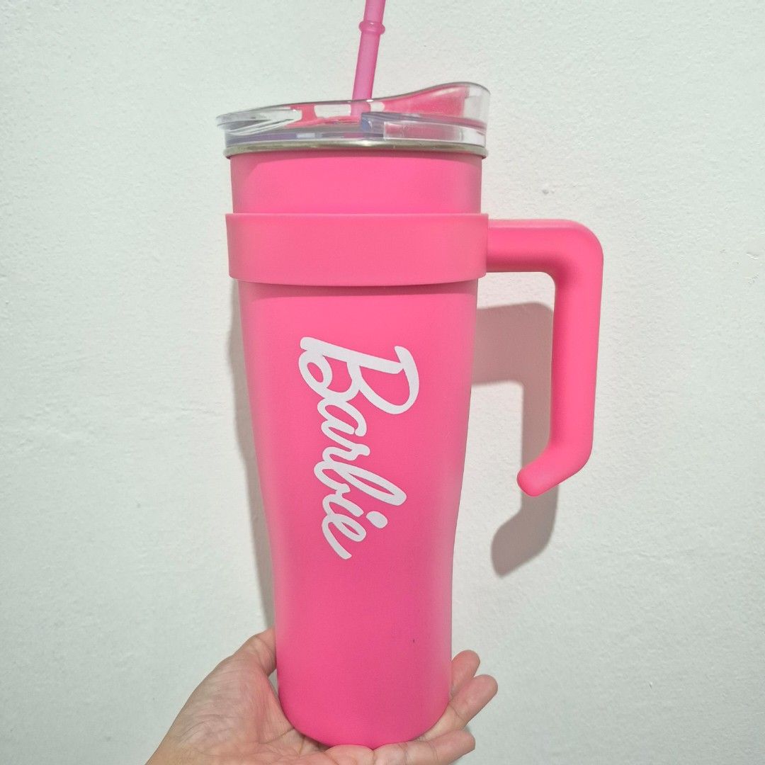 Tumbler Barbie Miniso Stainless Steel 1.6 L, Botol Minum, Kitchen ...