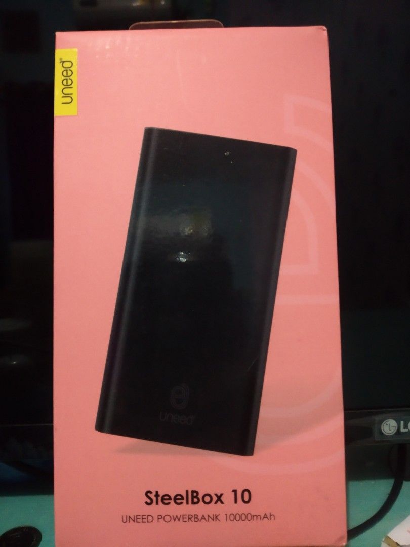 Uneed SteelBox 10 Powerbank 10000mAH Polymer Real Capacity - UPB213 ...