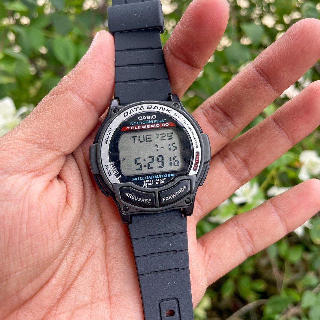Vintage Casio Databank , Men's Fashion, Watches & Accessories, Watches ...
