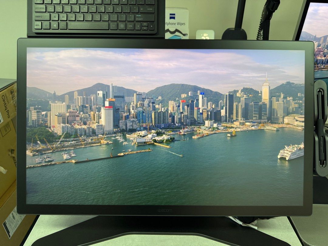 WACOM CINTIQ PRO 27” (O.O.), 電腦＆科技, 電腦周邊及配件, 電子屏幕 - Carousell