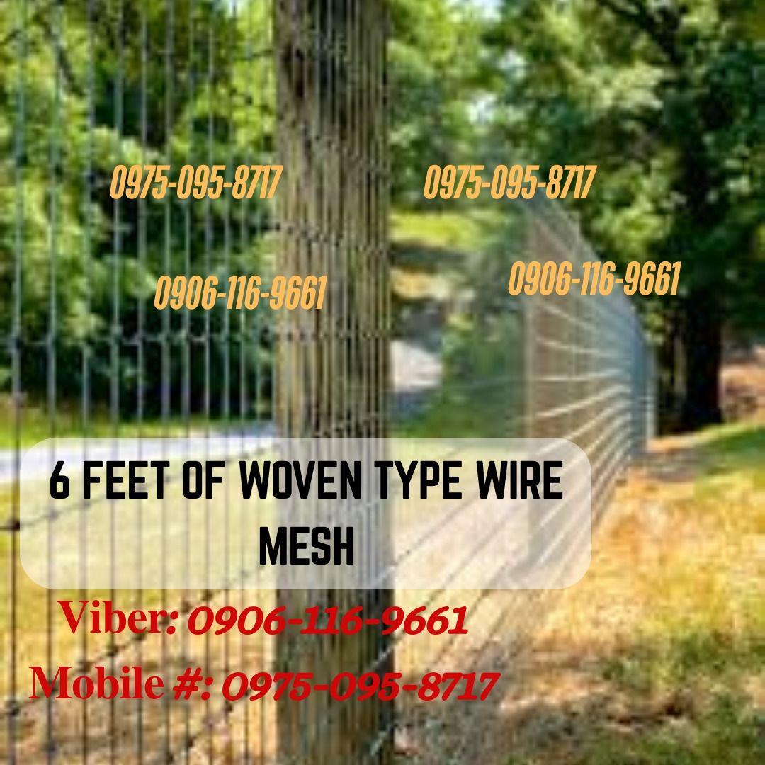 Warehouse Price Pambakod Hog Wire9 Holes Steel Hog Wire / Bakod para sa ...