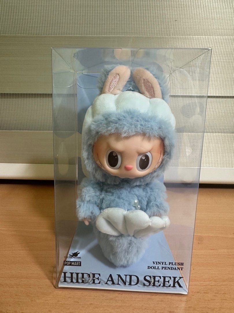 WTS Merbubu Pop Mart Hide and Seek Vinyl Plush Doll Pendant (White Tag ...