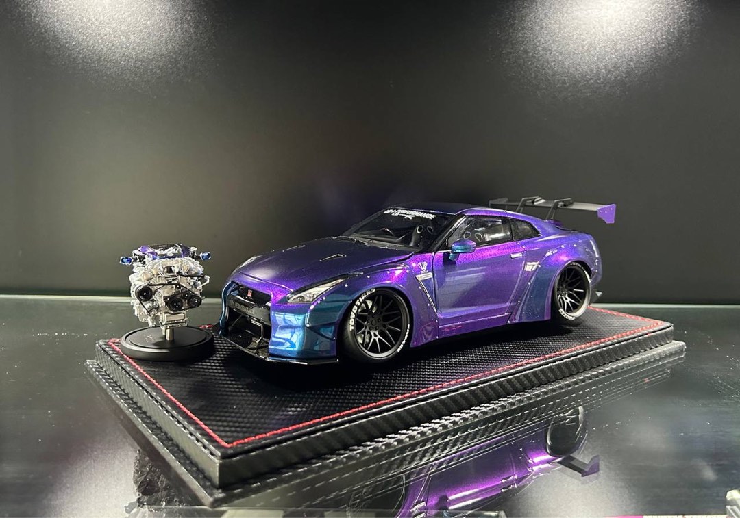 ‼️READ DESCRIPTION‼️ 1/18 PGM LBWK LB Liberty Walk Nissan GT-R R35 ...