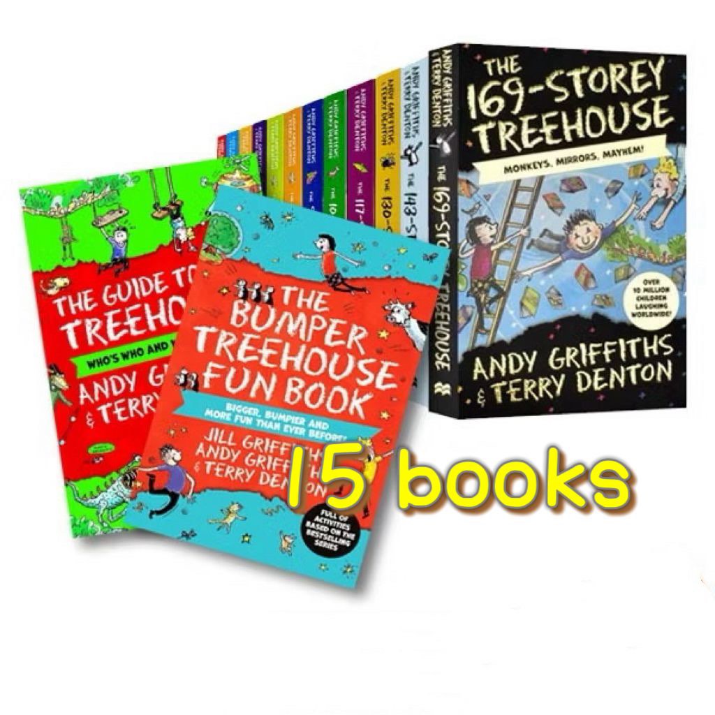 15 books Storey Treehouse Collection, Hobbies & Toys, Books & Magazines ...