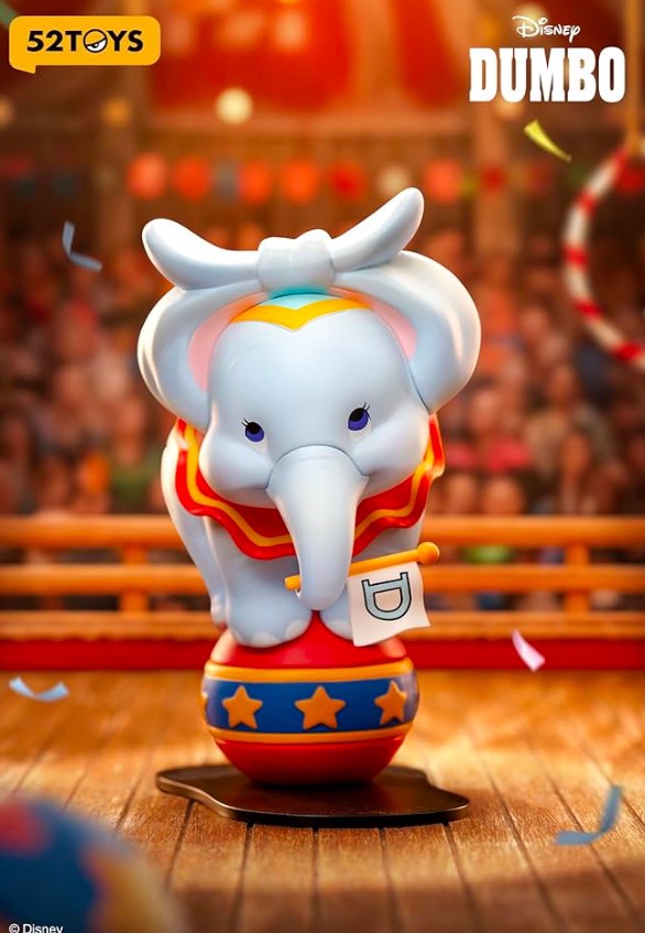 52TOYS Disney Dumbo Figurine, Hobbies & Toys, Toys & Games on Carousell