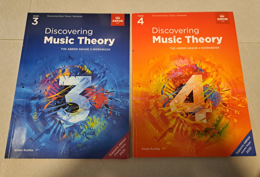 ABRSM Music Theory Grade 3&4, 興趣及遊戲, 書本 & 文具, 補充練習 - Carousell
