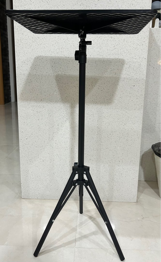 Adjustable Black Tripod Table for Projector, Photography, Photography ...