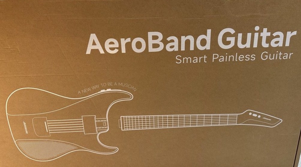 AeroBand Digital Guitar - Smart Painless Guitar, Hobbies & Toys ...