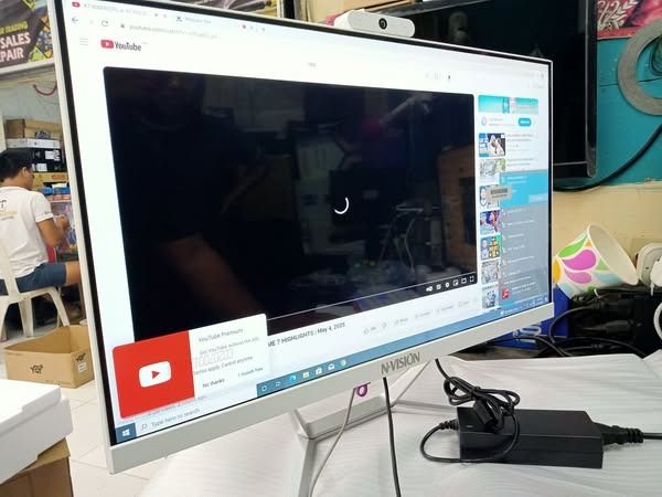 All in One Pc Nvision A24K6-B-H610 Barebone W/ H610 Mobo/23.8" FHD IPS ...