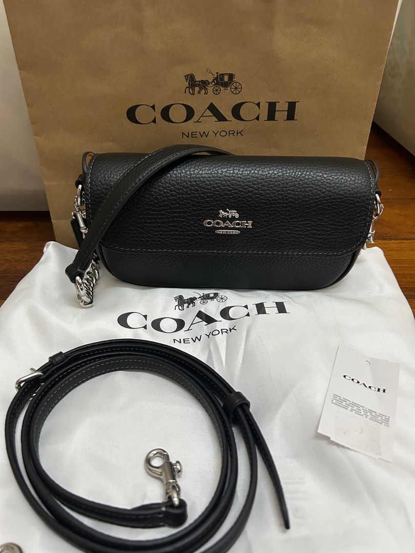 Authentic Coach Hailey flap bag, Luxury, Bags & Wallets on Carousell