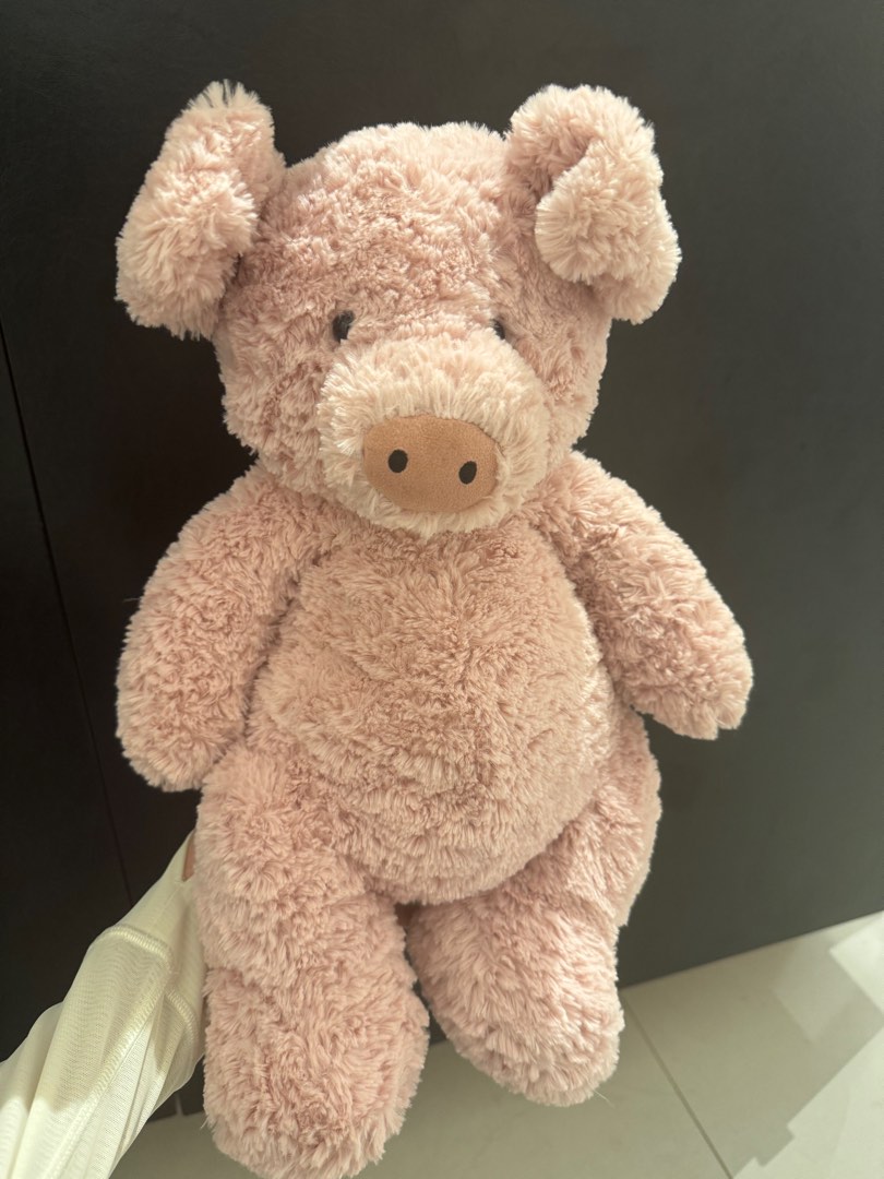 Authentic Jellycat Barnabus Pig Huge, Hobbies & Toys, Toys & Games on ...
