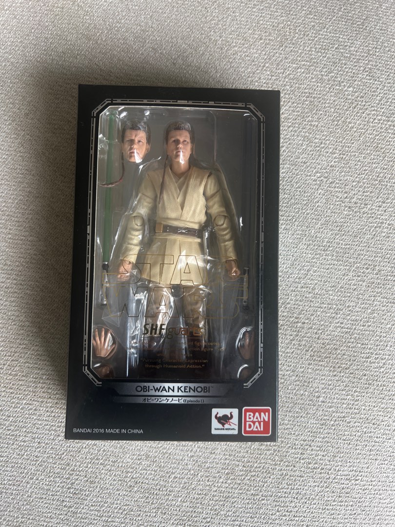 Bandai S.H. Figuarts Obi-Wan Kenobi Action Figure, Hobbies & Toys, Toys ...