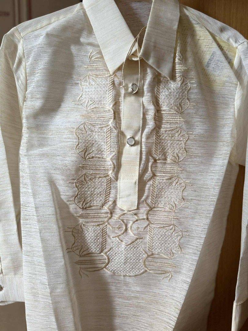 Barong Tagalog for Boys 9-10 years old - Traditional Costume - Racial ...