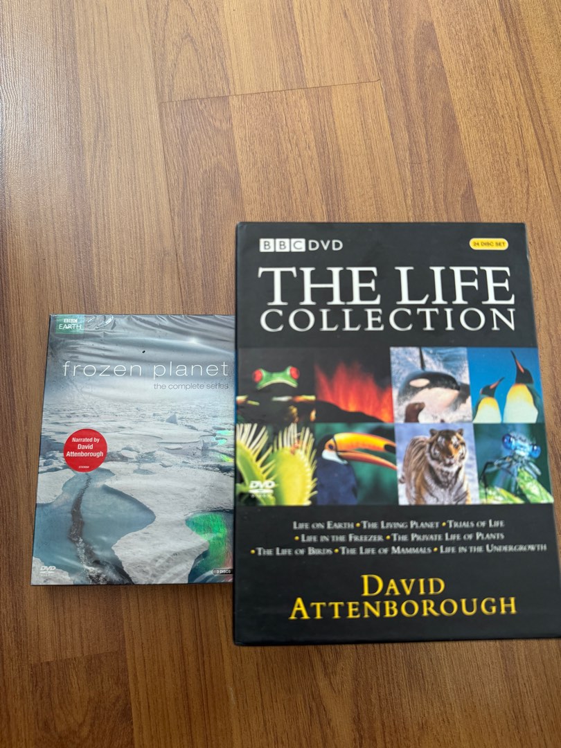 BBC David Attenborough The Life Collection & Frozen Planet DVD, Hobbies ...
