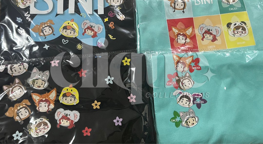 BINI x NBS TOTE BAG MERCH, Hobbies & Toys, Memorabilia & Collectibles ...