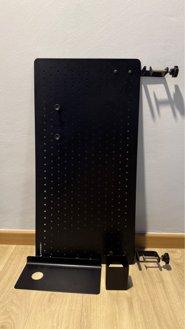 Black Pegboard with Accessories, Computers & Tech, Office & Business ...