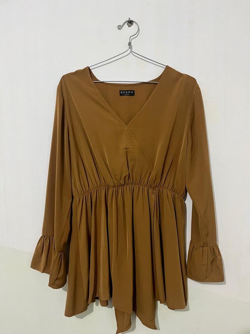Blouse Wanita - SUQMA, Fesyen Wanita, Pakaian Wanita, Atasan di Carousell