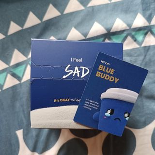 Zus buddy BLUE BUDDY SAD, Hobbies & Toys, Toys & Games on Carousell