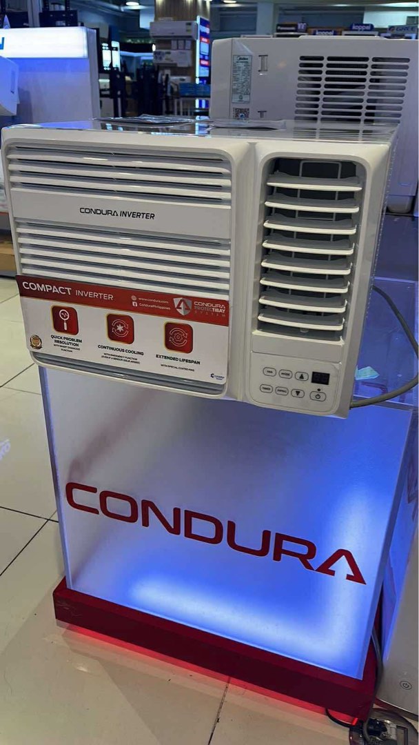 CONDURA WINDOW TYPE INVERTER AIR CONDITIONER, TV & Home Appliances, Air ...