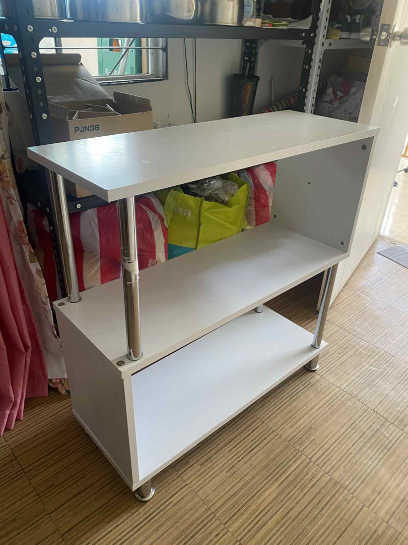 Japan surplus display rack with pure stainless handle, Furniture & Home ...