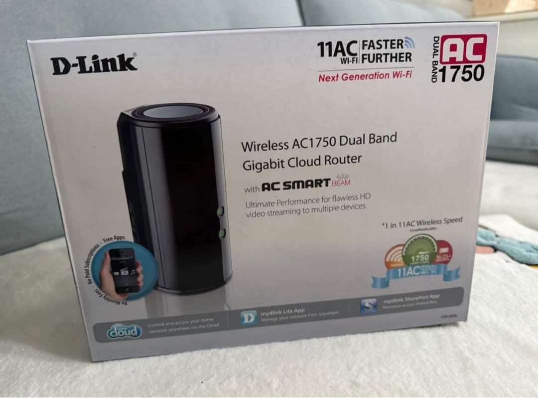 D-Link Wireless AC1750 Dual Band Gigabit Cloud Router, Computers & Tech ...