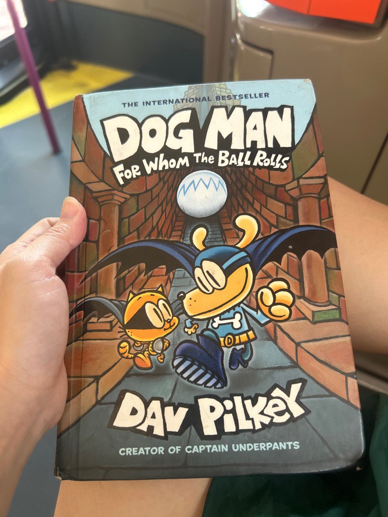 Dog Man- for whom the ball rolls, Hobbies & Toys, Books & Magazines ...
