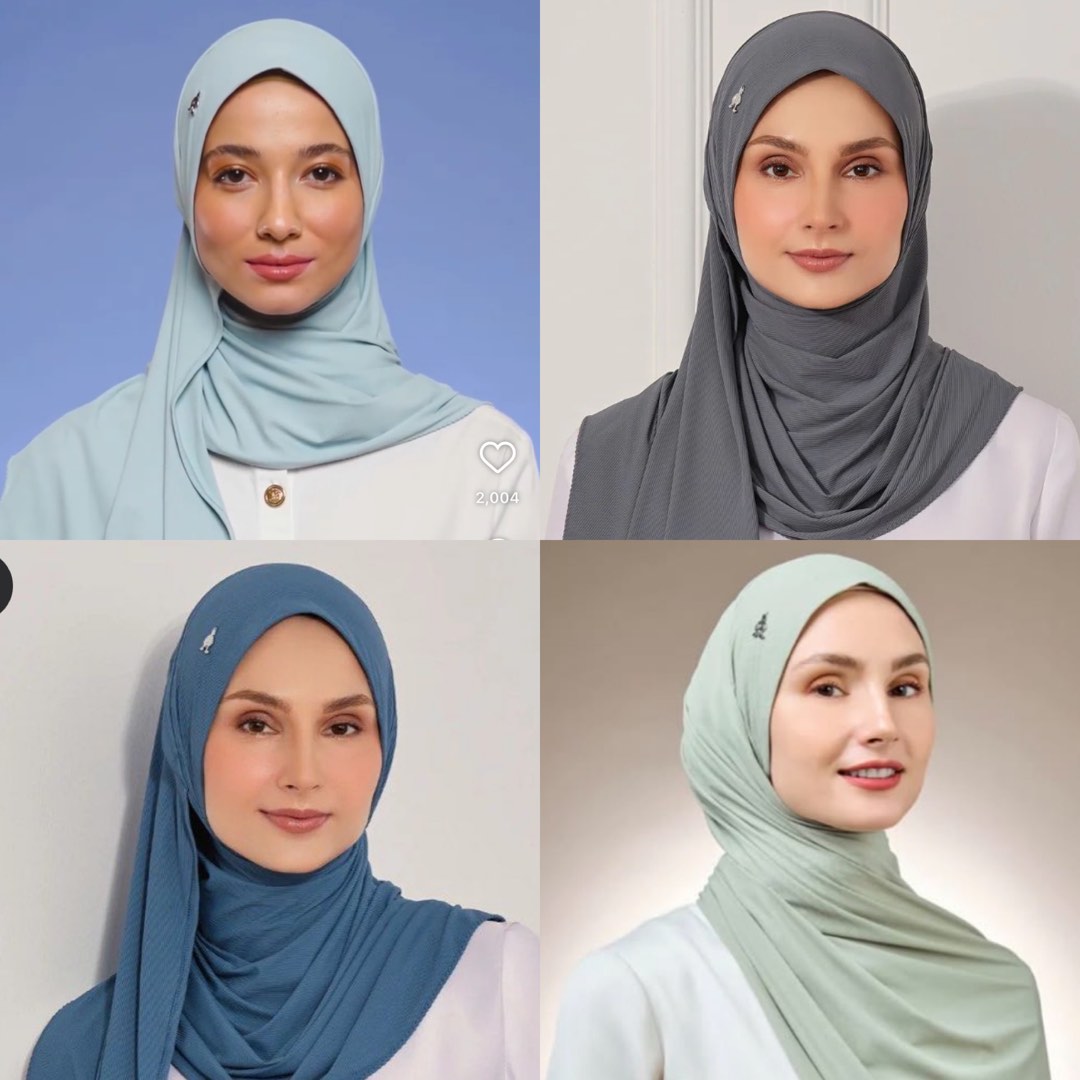 Duckscarves Quick Duck full set with box, Women's Fashion, Muslimah ...