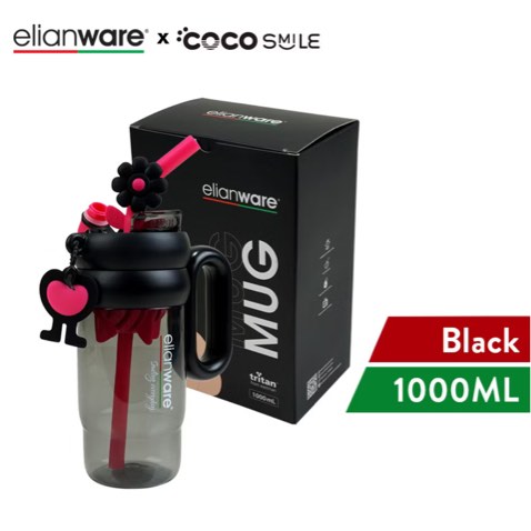 Elianware x Coco Smile Mug - 1 LITRE, Furniture & Home Living ...