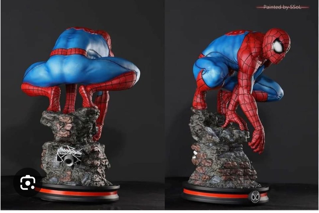 Exo studio spiderman 1/4 xm prime 1 sideshow, Hobbies & Toys, Toys ...