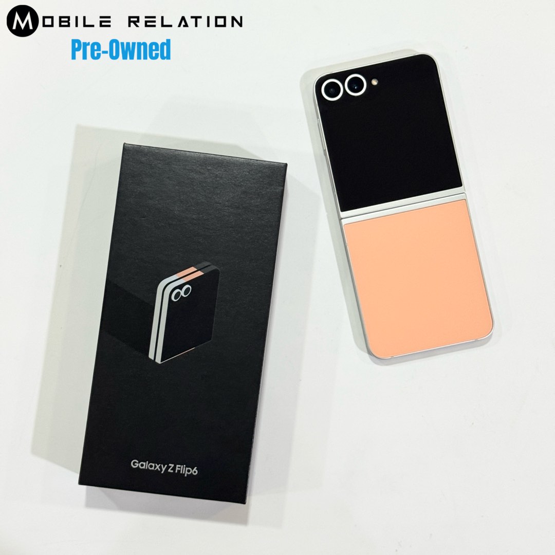 Galaxy Z Flip 6 256GB Peach, Mobile Phones & Gadgets, Mobile Phones ...