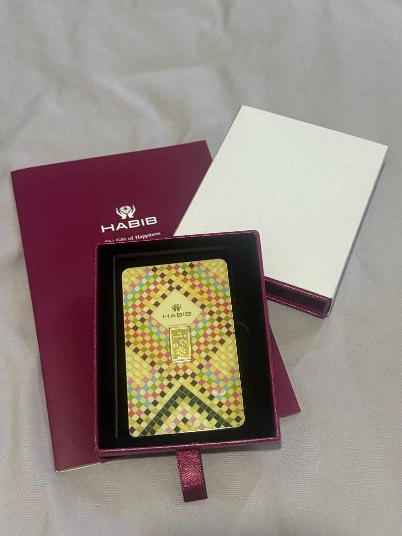 HABIB Gold Bar 0.5G, Hobbies & Toys, Collectibles & Memorabilia ...