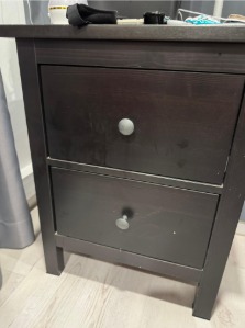 Ikea Hemnes Side Table, Furniture & Home Living, Furniture, Tables & Sets on Carousell