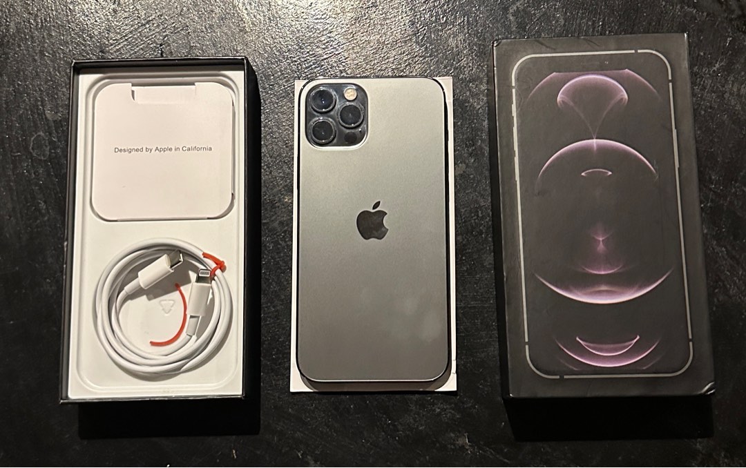 iphone 12 Pro 256GB ex inter beacukai signal permanent setara ibox BH ...