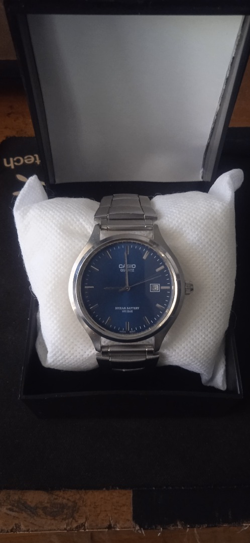 Jam Tangan Pria Preloved/Bekas Casio Original Tipe MTP-1203 Rantai ...