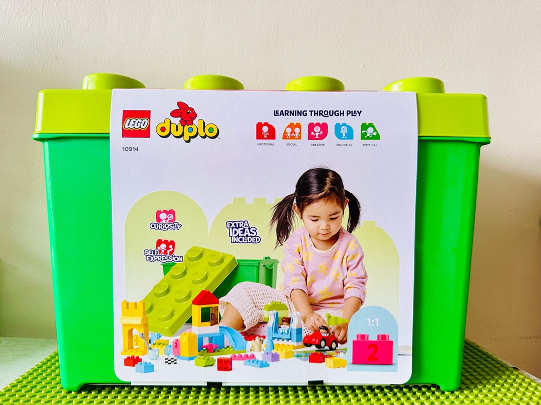 LEGO DUPLO Classic 10914 Deluxe Brick Box, Hobbies & Toys, Toys & Games ...