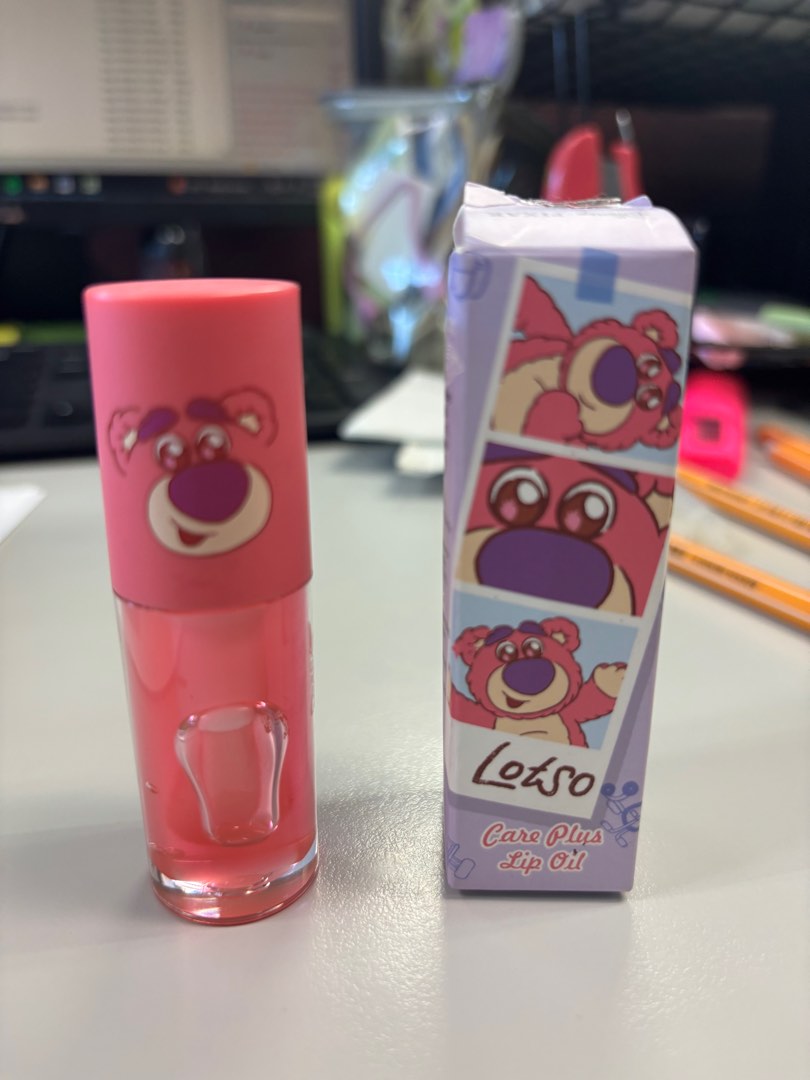 Disney Lotso Lip Oil, Beauty & Personal Care, Face, Face Care on Carousell