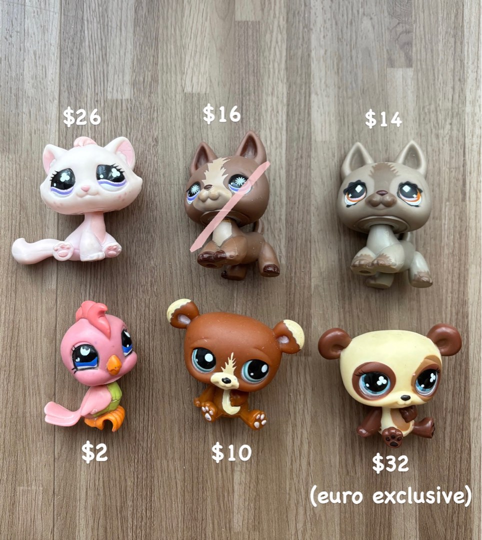 lps Littlest Pet Shop Figures, Hobbies & Toys, Toys & Games on Carousell