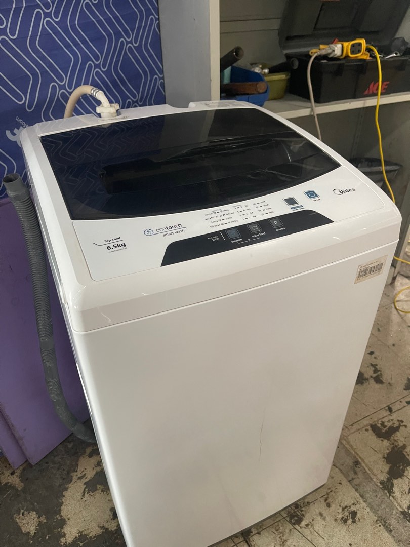 Midea Washing Machine 6.5k Smartwash, TV & Home Appliances, Washing ...