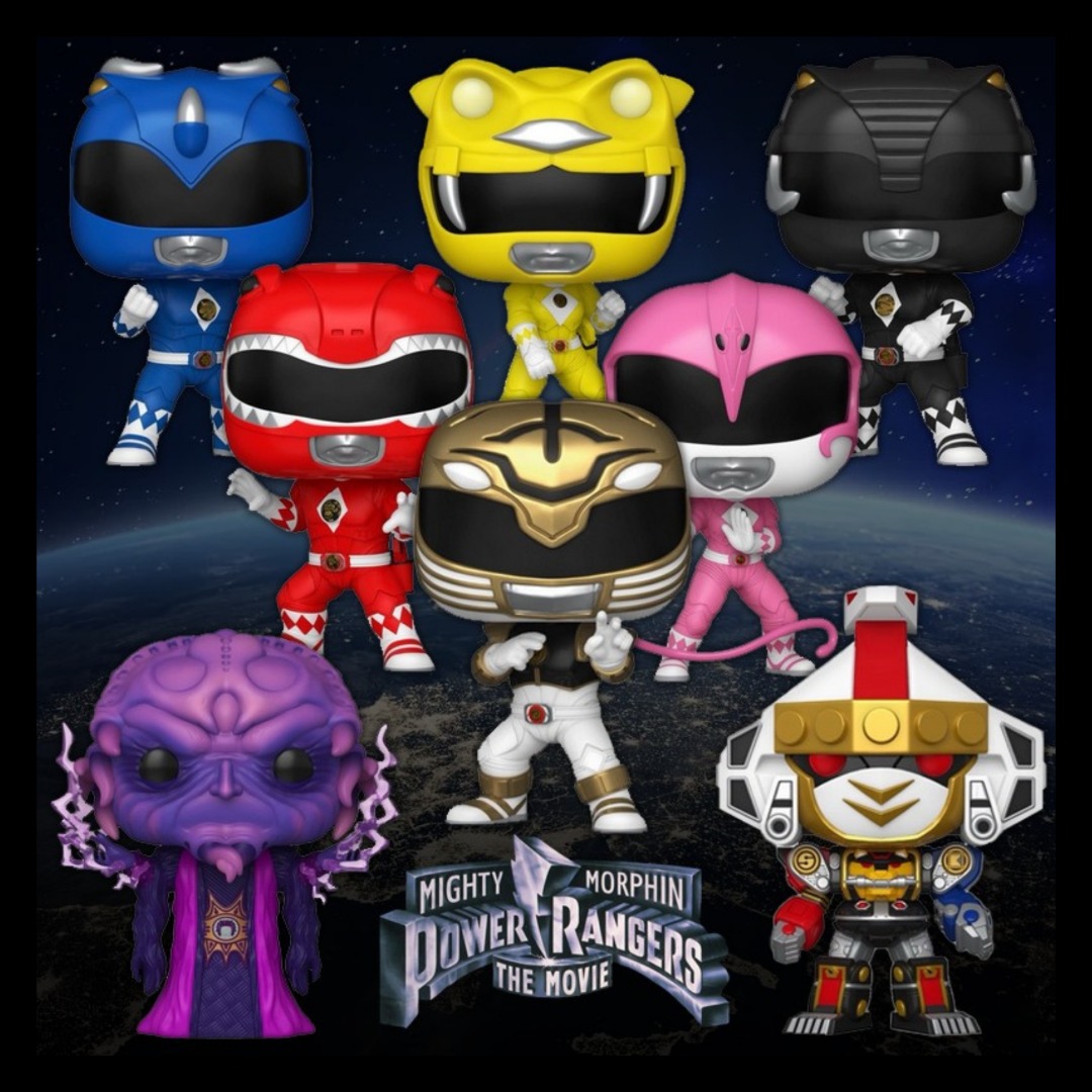 Mighty Morphin Power Rangers The Movie Funko Pop! Action Figure White ...