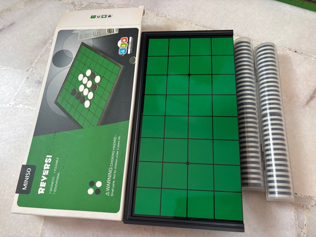 Miniso Reversi Board Game, Hobbies & Toys, Toys & Games on Carousell