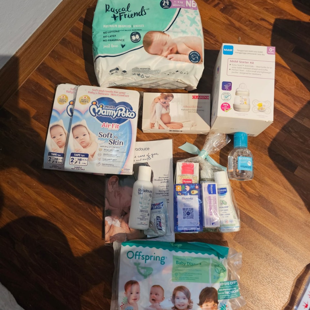 Newborn Baby Essentials Samples - Rascal + Friends, Mamy Poko ...