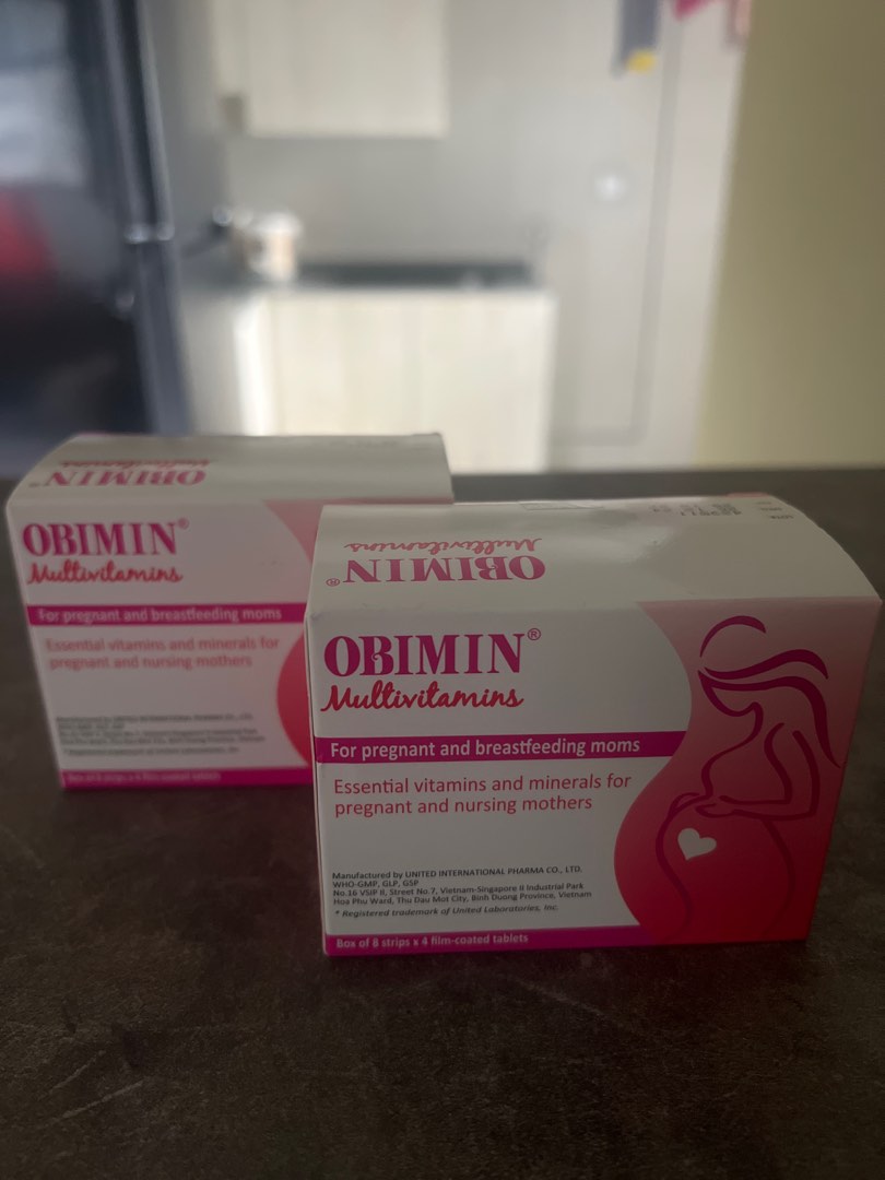 OBIMIN Multivitamins for Pregnant & Breastfeeding Moms, Health ...