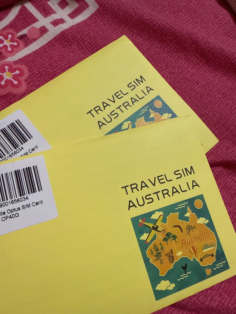 OPTUS AUSTRALIA PHYSICAL SIM CARD x2, Mobile Phones & Gadgets, Mobile ...