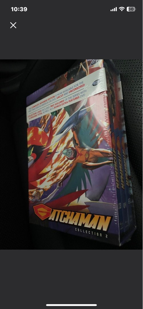 Original anime dvd set - Gatchaman Collection Uncut & Uncensored ...